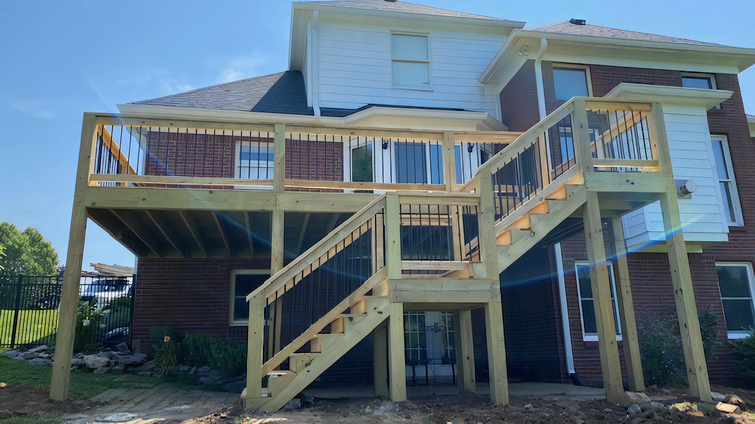 Treated Wood Decks | Bluegrass Sunrooms | Louisville, KY